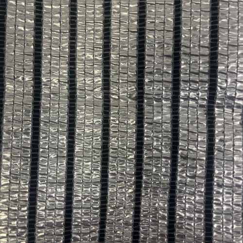 75% Knitted Aluminet Reflective Silver Shade Cloth | Farm Plastic Supply