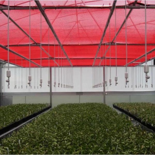 Red Shade Cloth 85% | Plant Growth Enhancing Fabric | Farm Plastic Supply