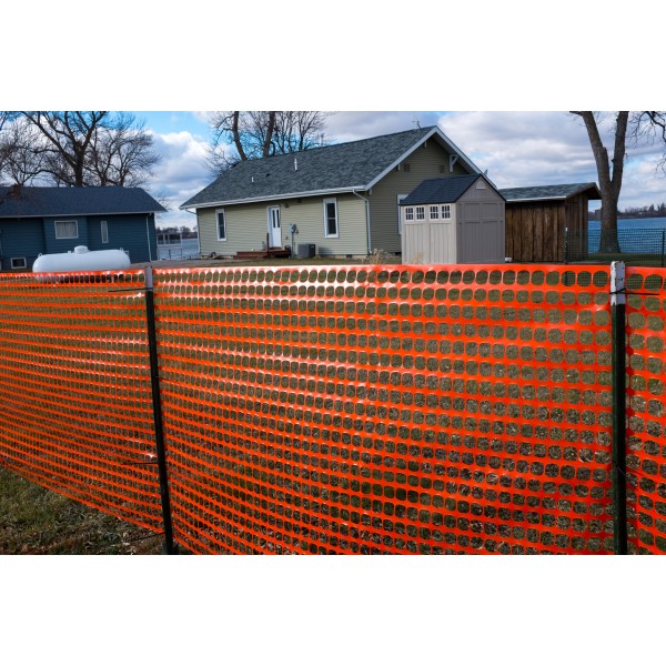 Orange Safety Fence - 4' x 100' | Competitive Pricing | Fast Shipping