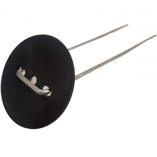 Black Ground Cover Staple & Cap | Capped Ground Staples | Farm Plastic ...