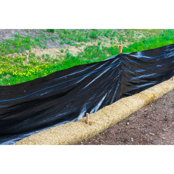 Straw Wattles for Erosion Control | Sediment Barrier Log | Farm Plastic ...