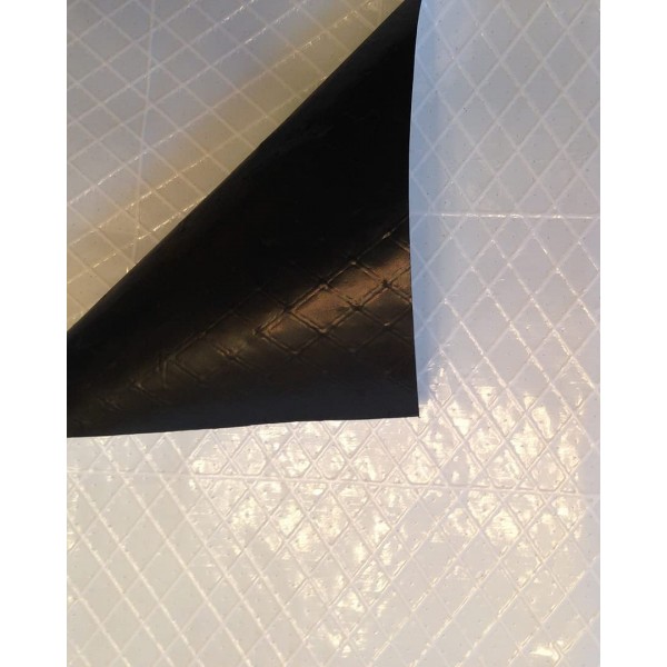 6 mil Black/White Dura-Skrim String Reinforced Plastic Sheeting | Farm ...