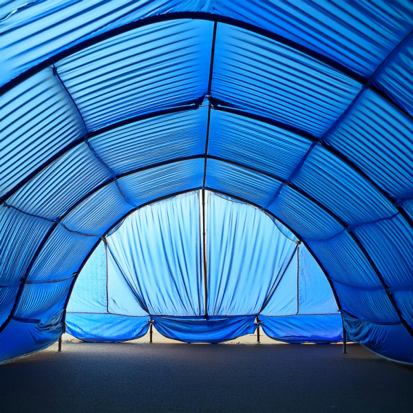 Blue Shade Cloth 80% | Greenhouse & Garden Cover | Farm Plastic Supply